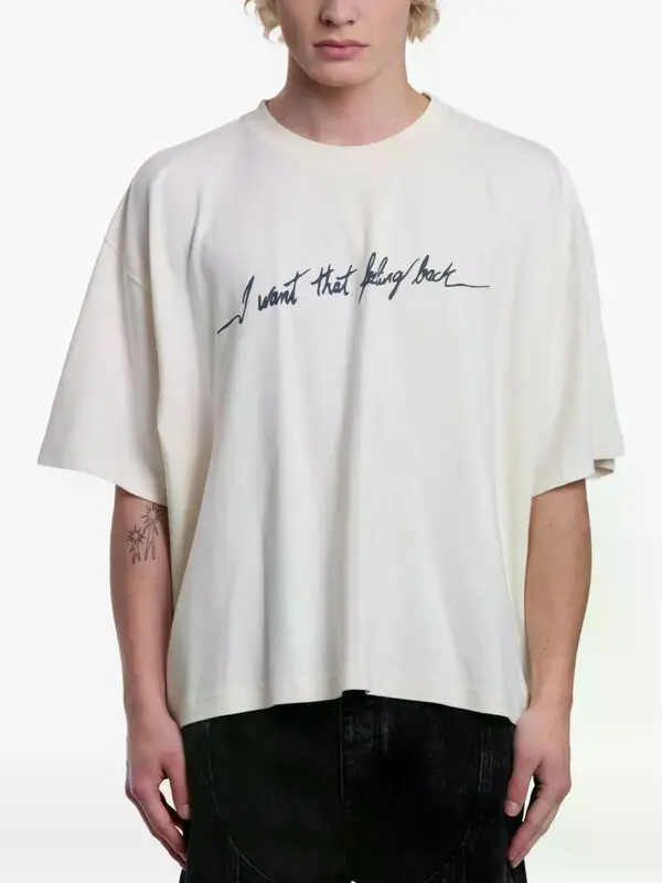 ACHILLES ION GABRIEL Soma T-shirt - White