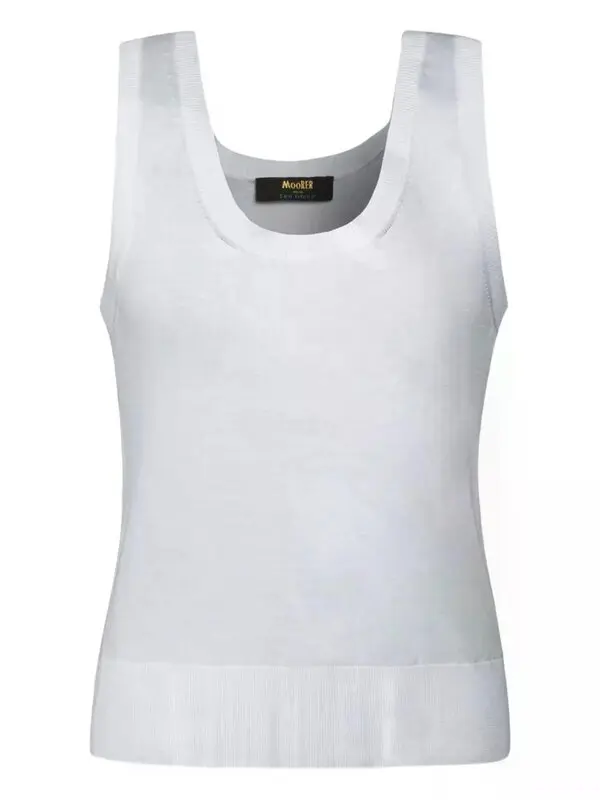 MOORER Cotton Tank Top