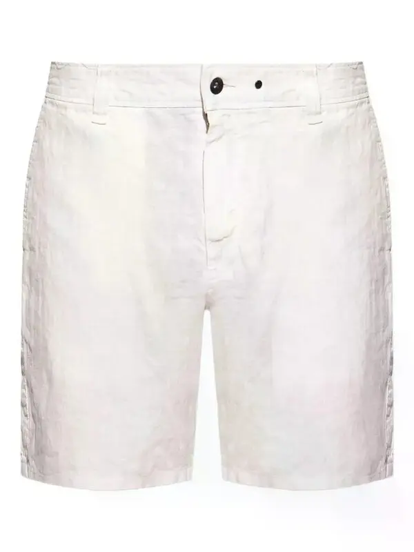 Rag & Bone Linen Above-knee Shorts - Neutrals