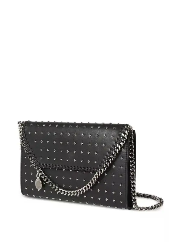 Stella McCartney Falabella Star Studs Cross Body Bag - Black