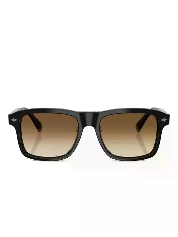 Brunello Cucinelli Square Frame Sunglasses - Black