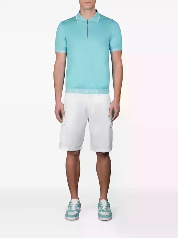 MOORER Cotton Polo Shirt