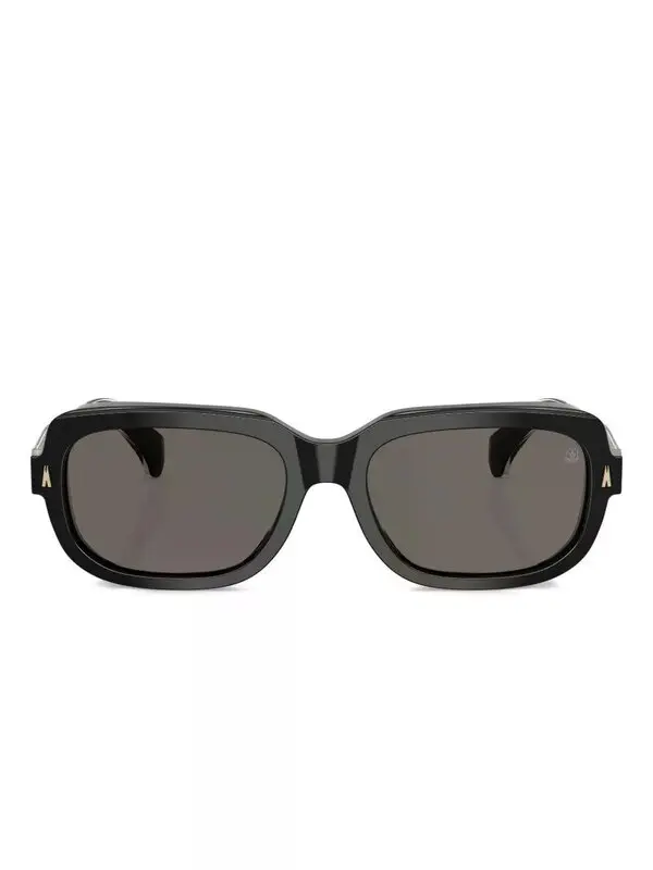 Moncler Logo-print Sunglasses - Black
