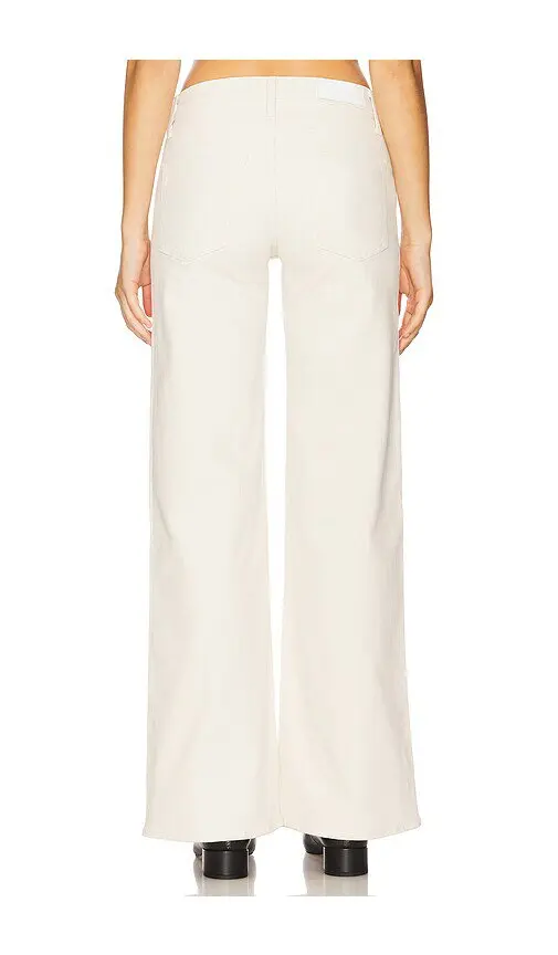 RE/DONE Mid-rise Wide-leg Jeans - Crema