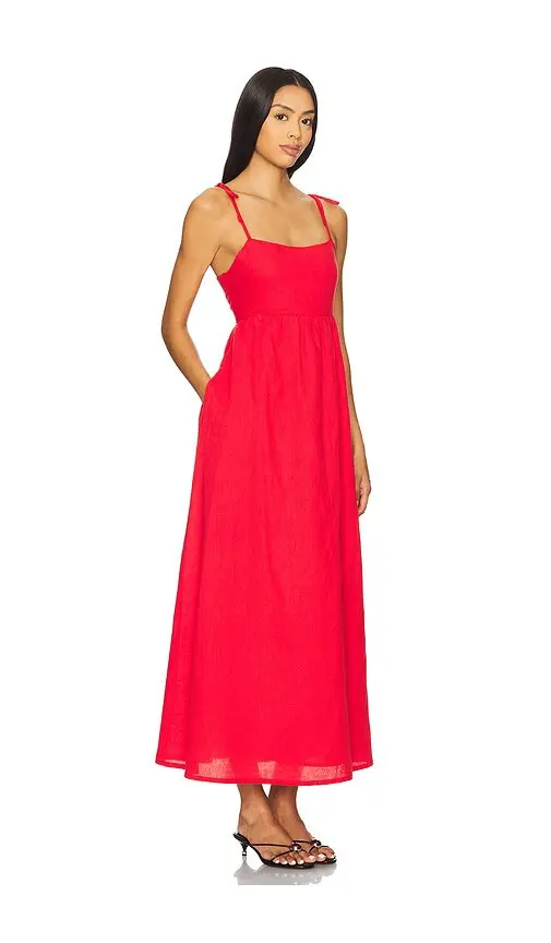 Beach Riot Valory Maxi Dress - Red