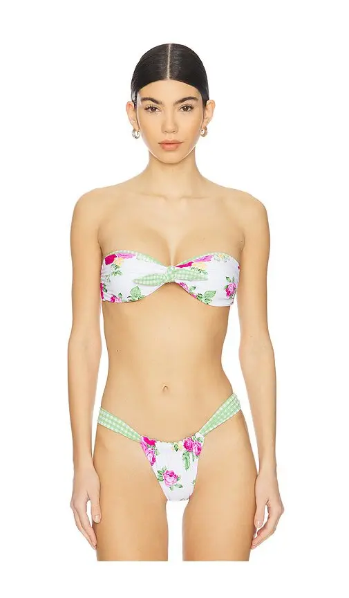 VDM Bindi Reversible Bikini Top - Flores