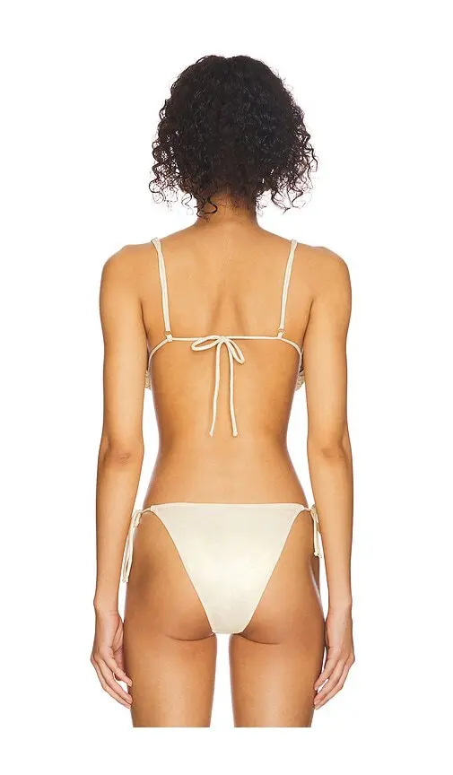 YELLOW THE LABEL Willow Ring Bikini Top