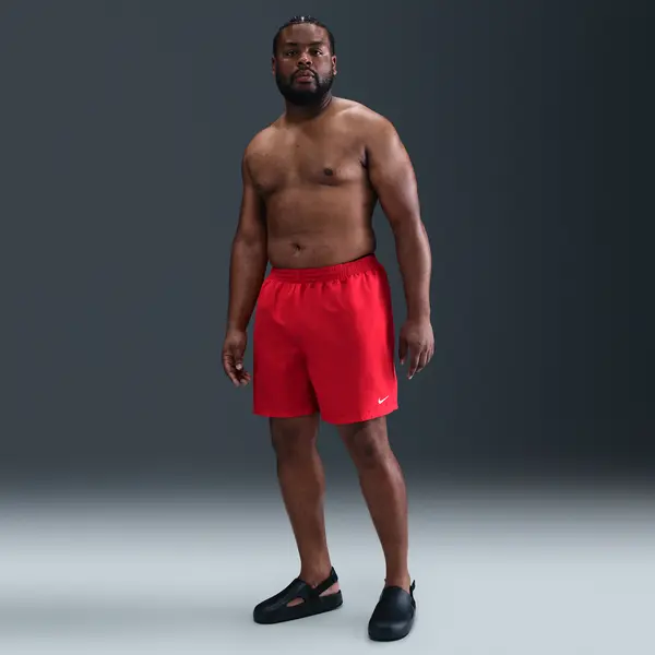 Nike 7" Brief-lined Volley Shorts - Red
