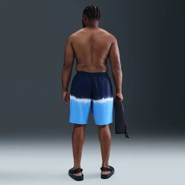 Nike Swim Breaker 9" Boxer Volley Shorts - Blue