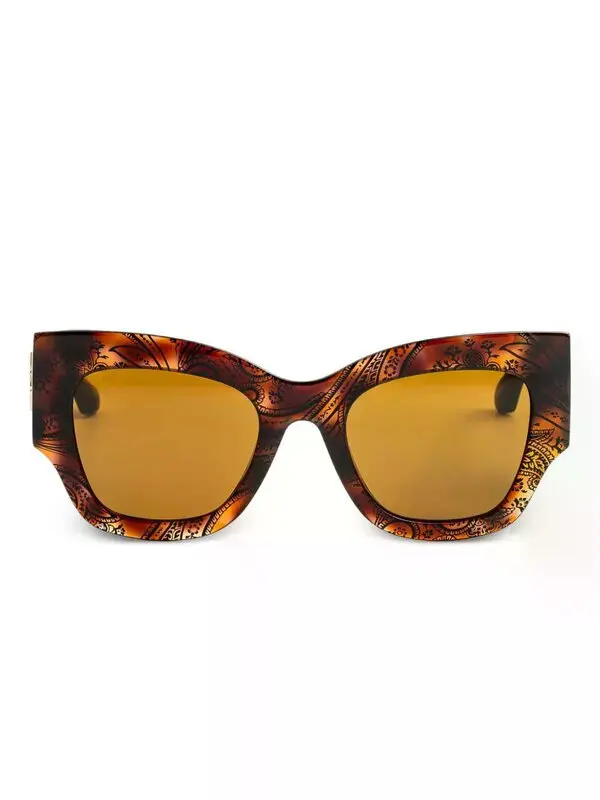 Etro Cat-eye Frame Sunglasses - Brown