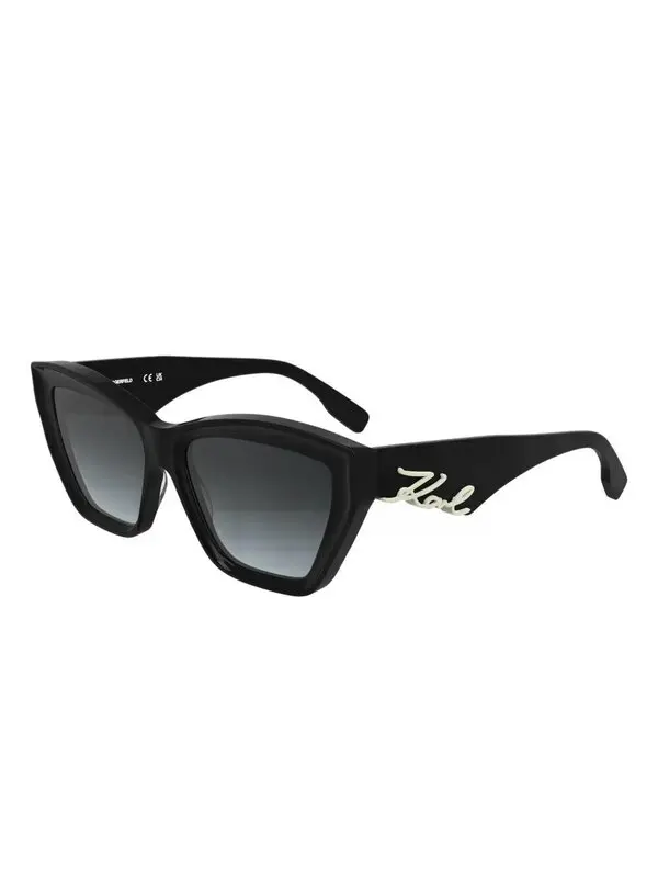 Karl Lagerfeld Signature Sunglasses - Black