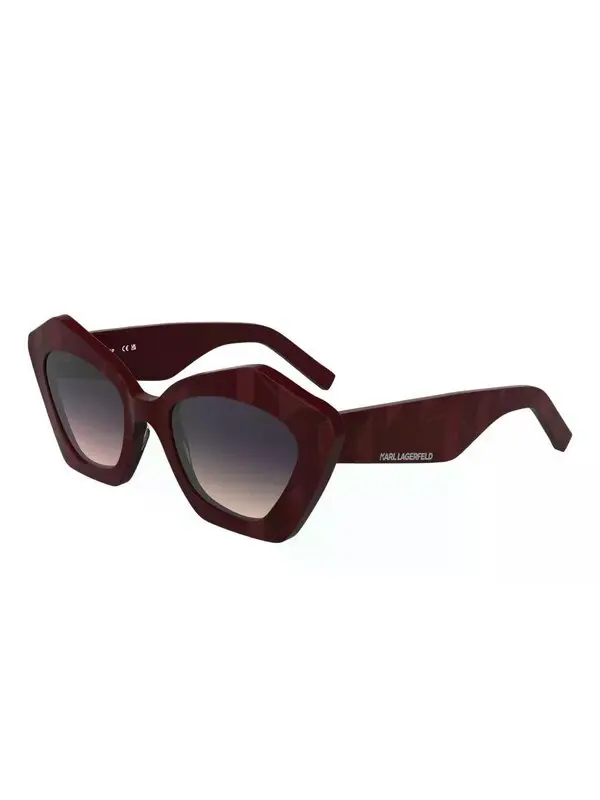 Karl Lagerfeld Logo-print Sunglasses - Red
