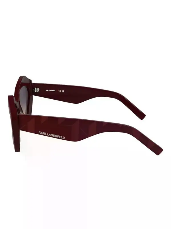 Karl Lagerfeld Logo-print Sunglasses - Red