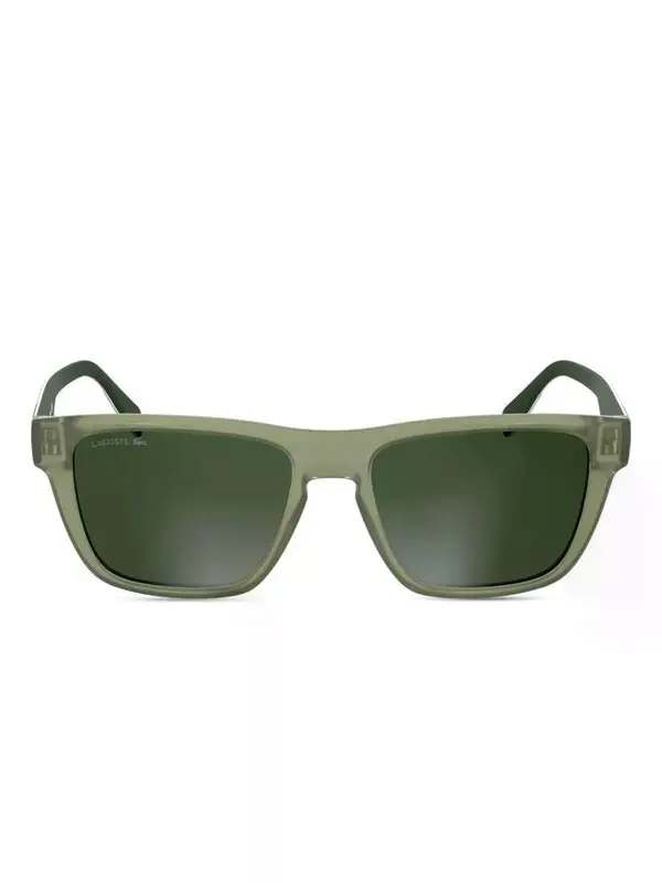 Lacoste Logo-print Sunglasses - Green