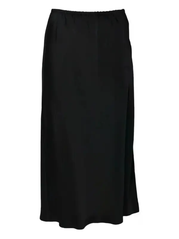 JIL SANDER Satin Midi Skirt