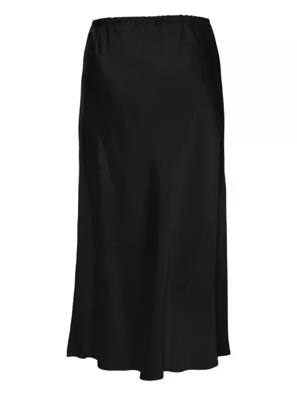 JIL SANDER Satin Midi Skirt