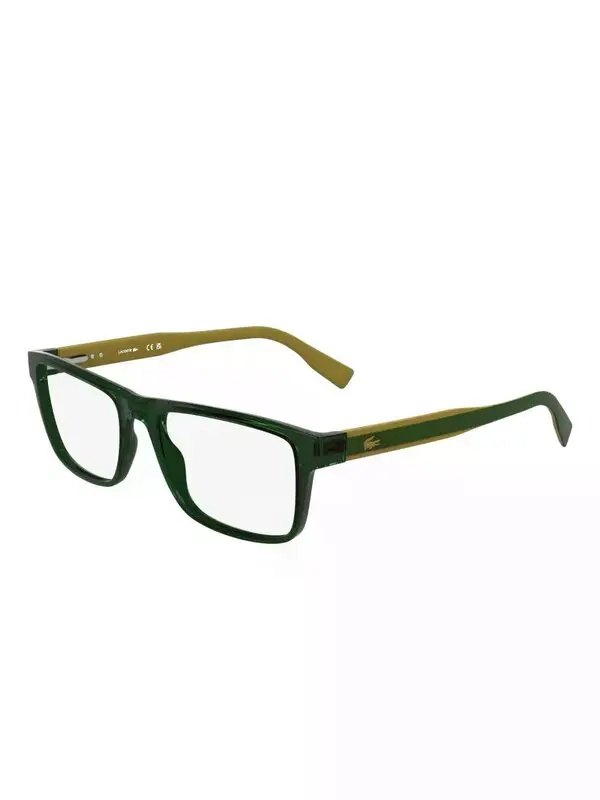 Lacoste Logo-print Glasses - Green