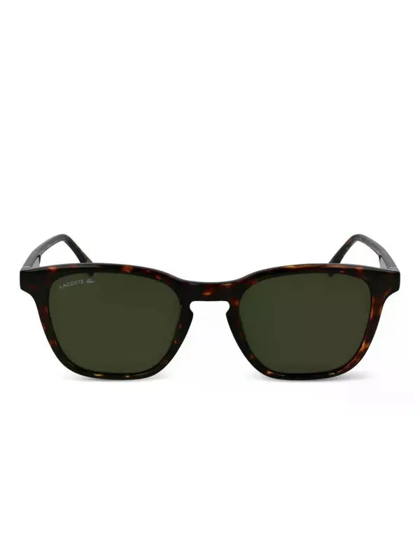 Lacoste Logo-print Sunglasses - Brown