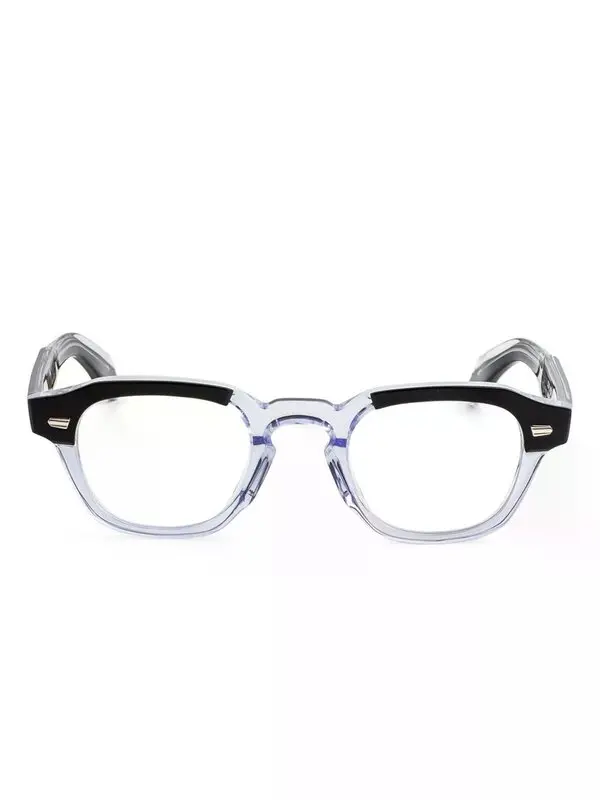 CUTLER & GROSS Square Frame Glasses - Black