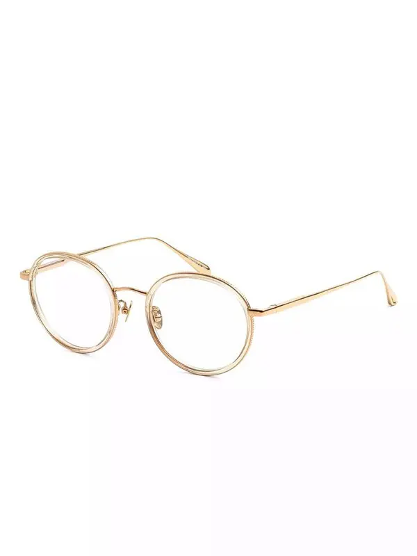 Linda Farrow Round Frame Glasses