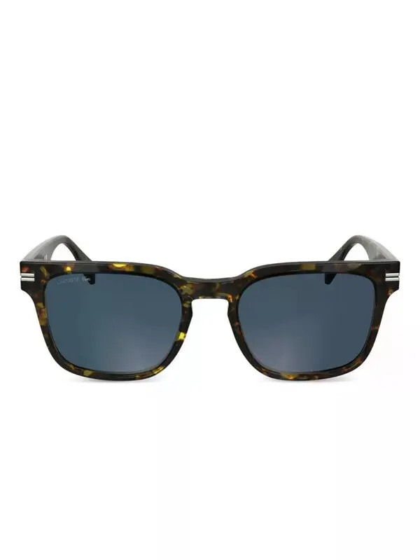 Lacoste Logo-print Sunglasses - Brown