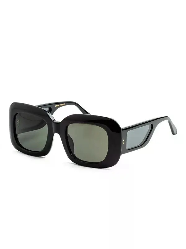 Linda Farrow Square Frame Sunglasses