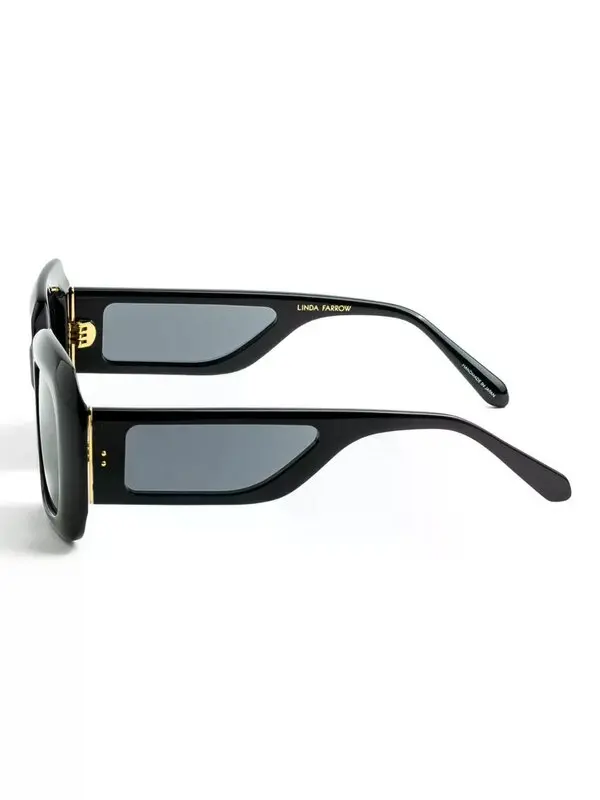 Linda Farrow Square Frame Sunglasses