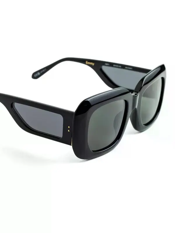 Linda Farrow Square Frame Sunglasses