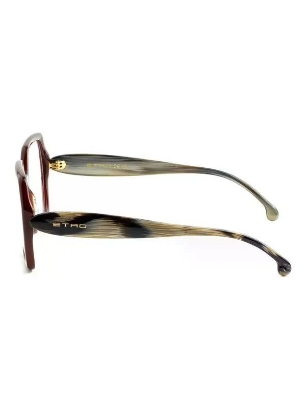 Etro Geometric Frame Eyeglasses