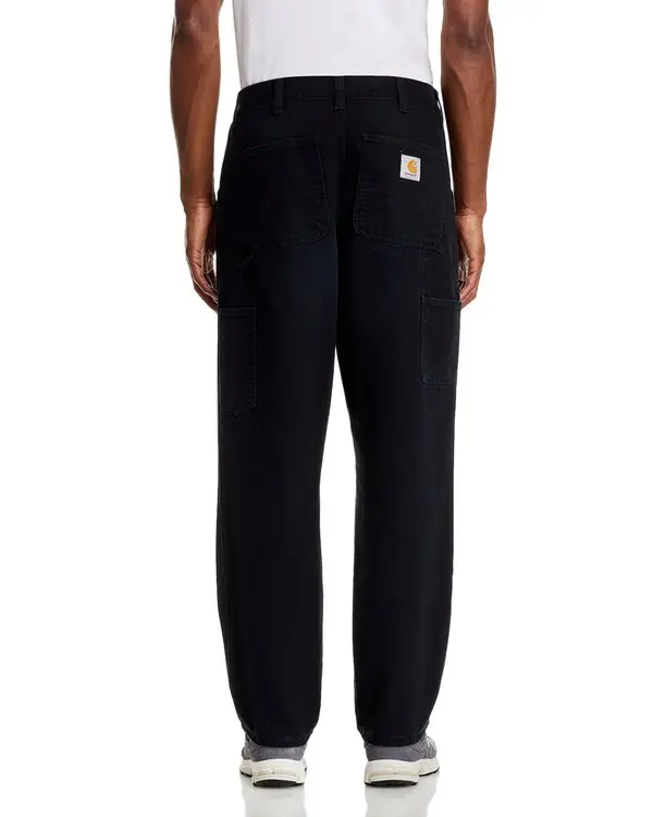 Carhartt Work In Progress Double Knee Pants - Black Stone Canvas