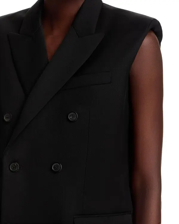 Wardrobe.NYC Double Breasted Blazer - Black