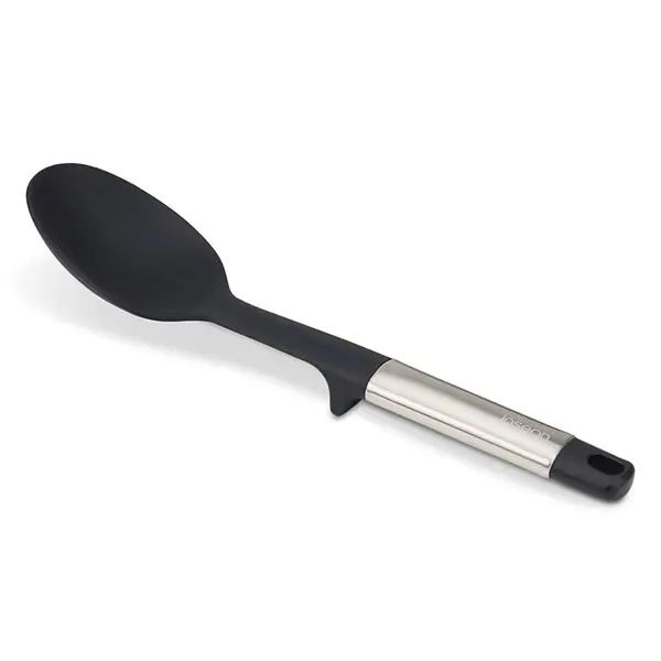 JOSEPH JOSEPH Elevate Silicone Solid Turner With Integrated Tool Rest - Black