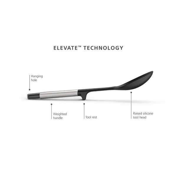 JOSEPH JOSEPH Elevate Silicone Solid Turner With Integrated Tool Rest