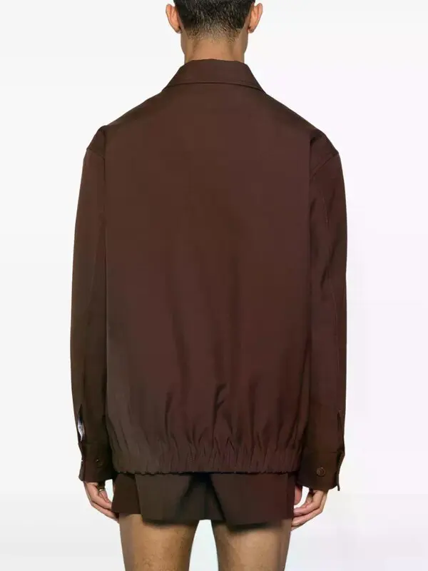 Gucci Embossed Wool Jacket