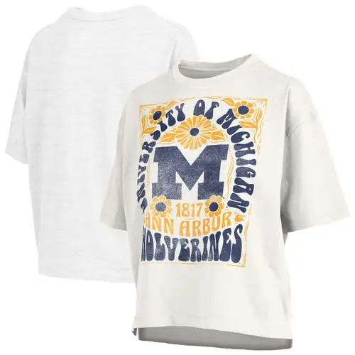 PRESSBOX Michigan Wolverines Harmony Oversized T-shirt