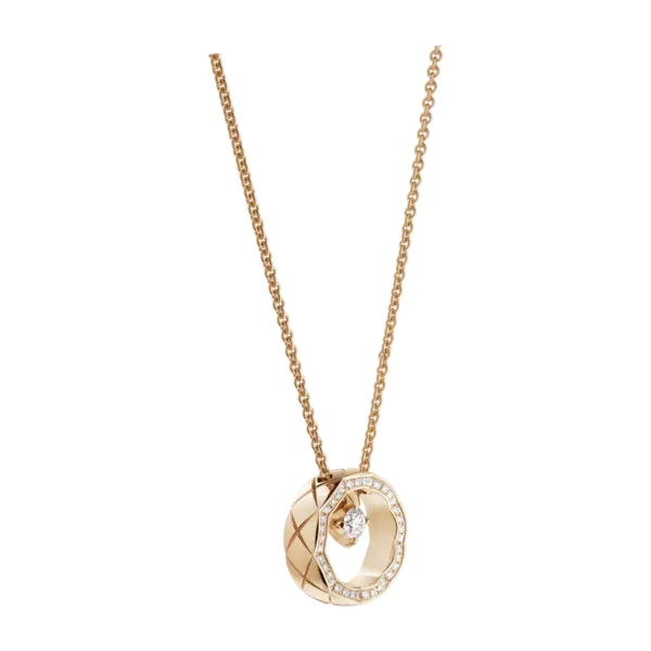 Chanel Coco Necklace - Beige Gold