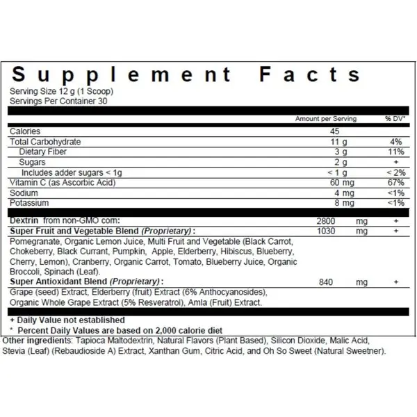 BIOPHARMA SCIENTIFIC Nanoreds10 360 Grams