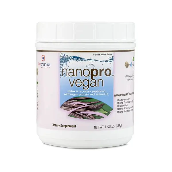 BIOPHARMA SCIENTIFIC Nanopro Vegan Protein 548 Grams - One-color