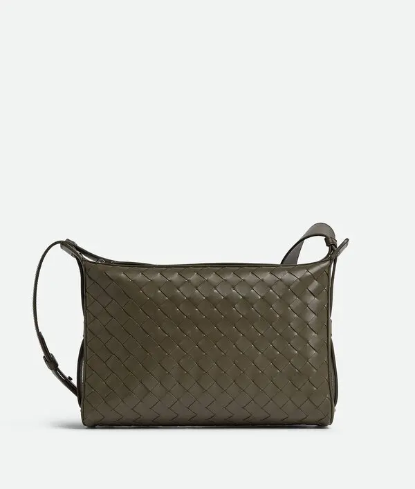 BOTTEGA  VENETA Intrecciato Tribeca Top Handle - Cypress