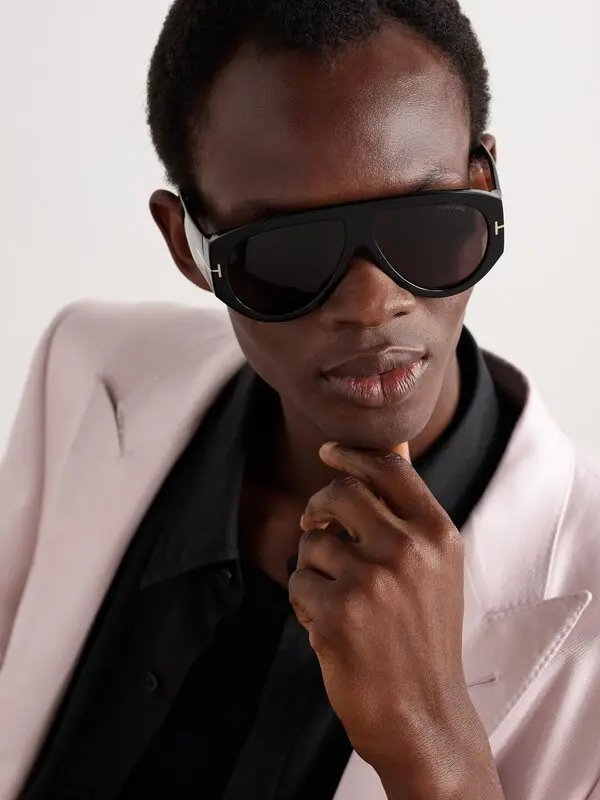 TOM FORD Bronson Aviator-style Sunglasses