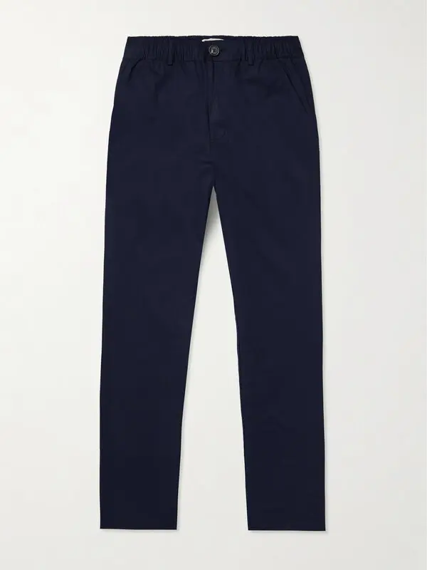 Oliver Peoples Ashdown Straight-leg Cotton-twill Trousers