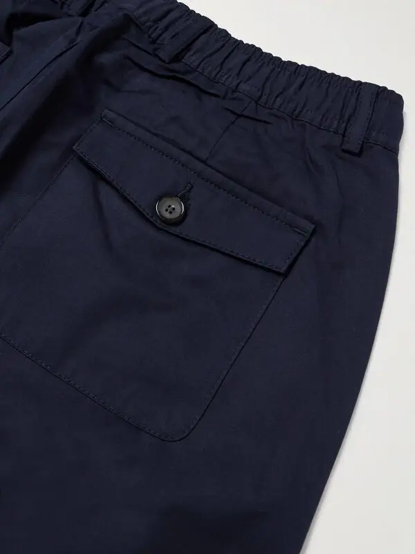 Oliver Peoples Ashdown Straight-leg Cotton-twill Trousers