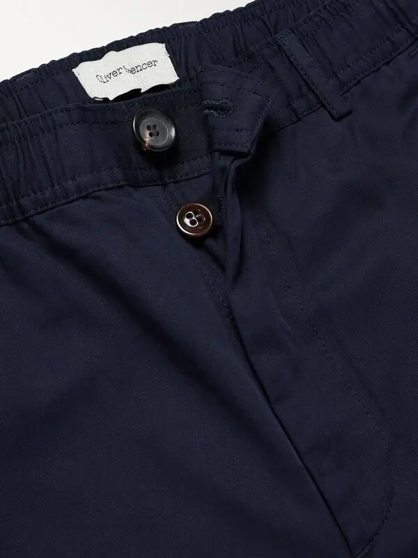 Oliver Peoples Ashdown Straight-leg Cotton-twill Trousers
