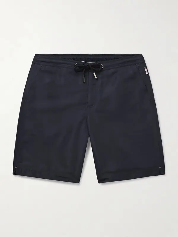 Orlebar Brown Dane Straight-leg Swim Shorts - Blue