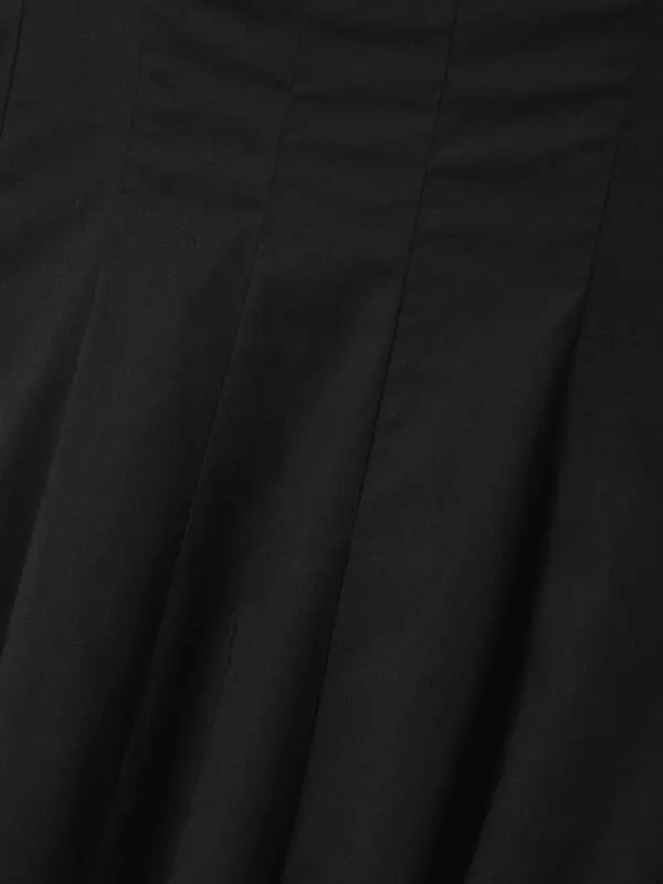 Staud Cotton-blend Poplin Maxi Dress