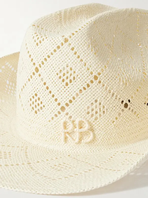 Ruslan Baginskiy Cowboy Straw Hat - Neutrals