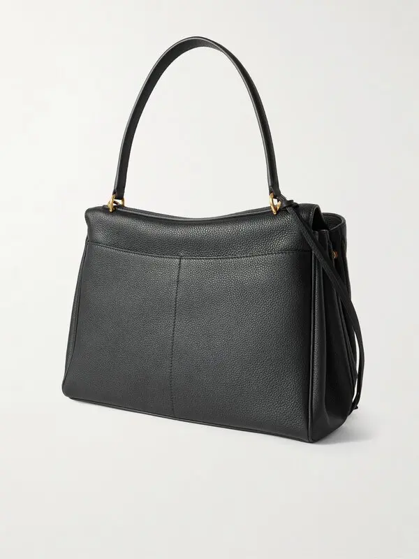Balenciaga Rodeo Medium Textured-leather Shoulder Bag