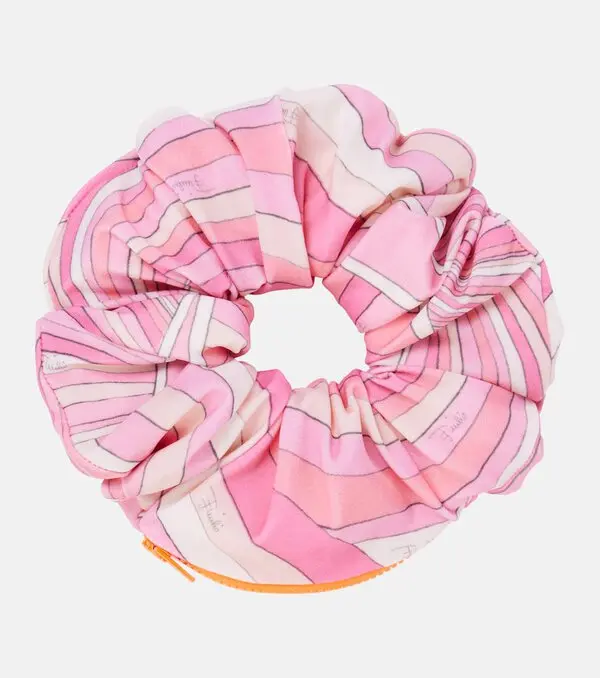 Emilio Pucci Iride Scrunchie - Pink