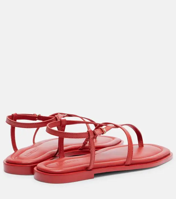 A.emery Remly Leather Sandals - Red