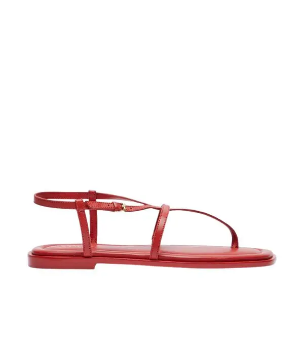 A.emery Remly Leather Sandals - Red